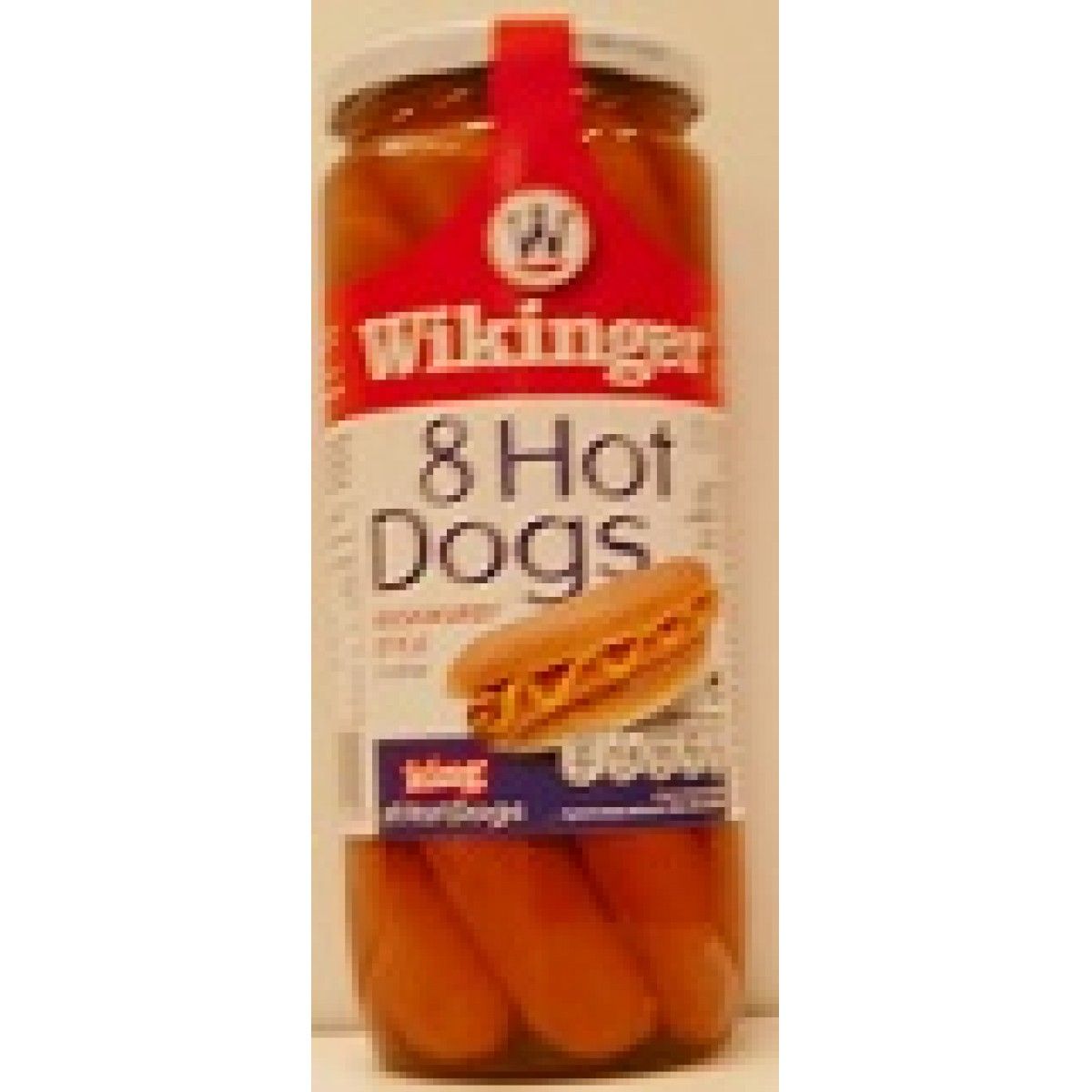 SALSICHAS WIKINGER HOT DOG FRASCO 8 720GRS (6)# | Vanibru
