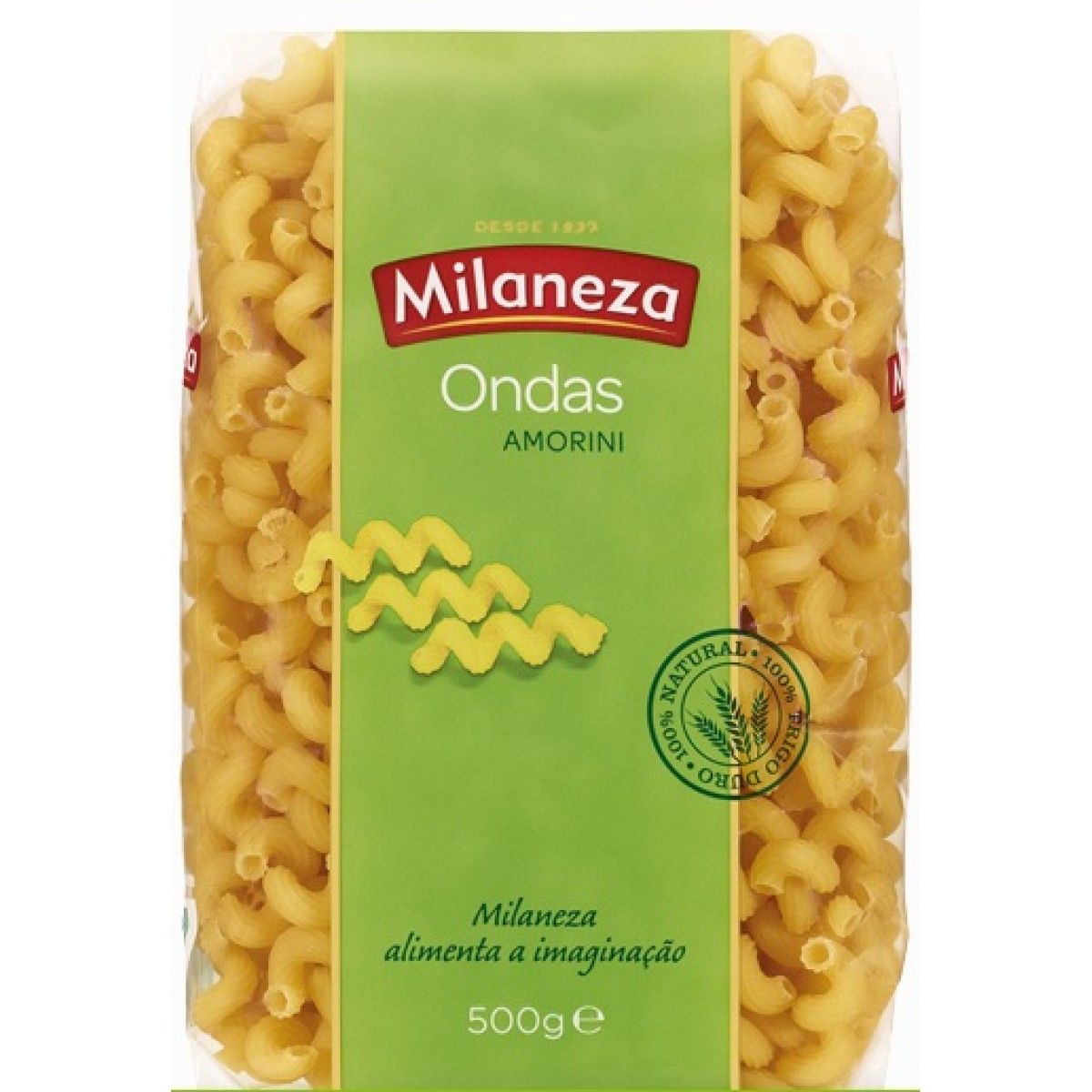 MASSA MILANEZA ONDAS AMORINI 500GRS (15)# | Vanibru